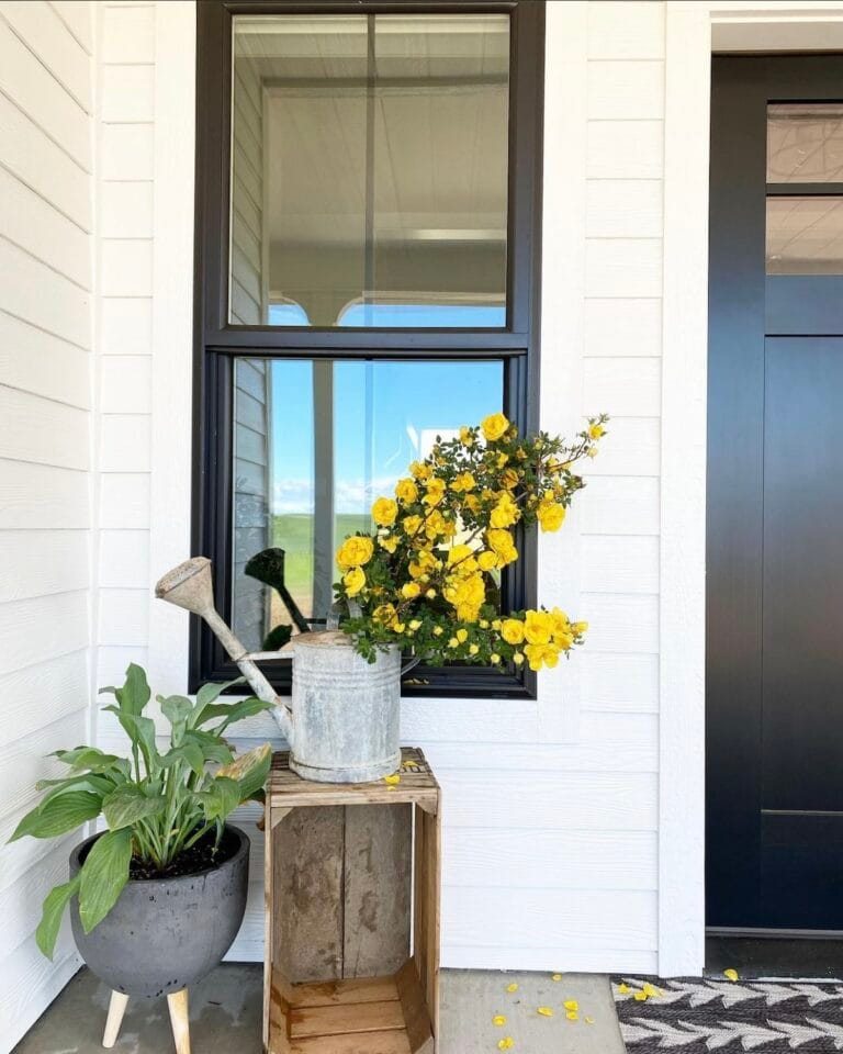 Front Porch Planter Displays: 20 Ideas To Brighten Your Entry